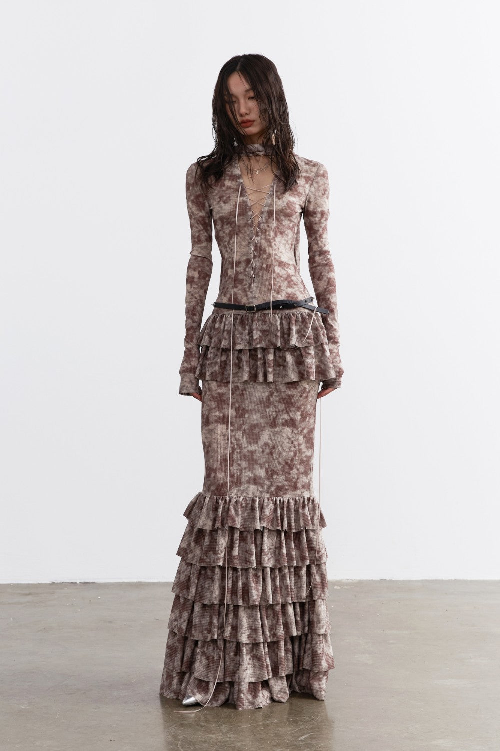 Ruffled Maxi Flounce Dress – Pixie Rebels