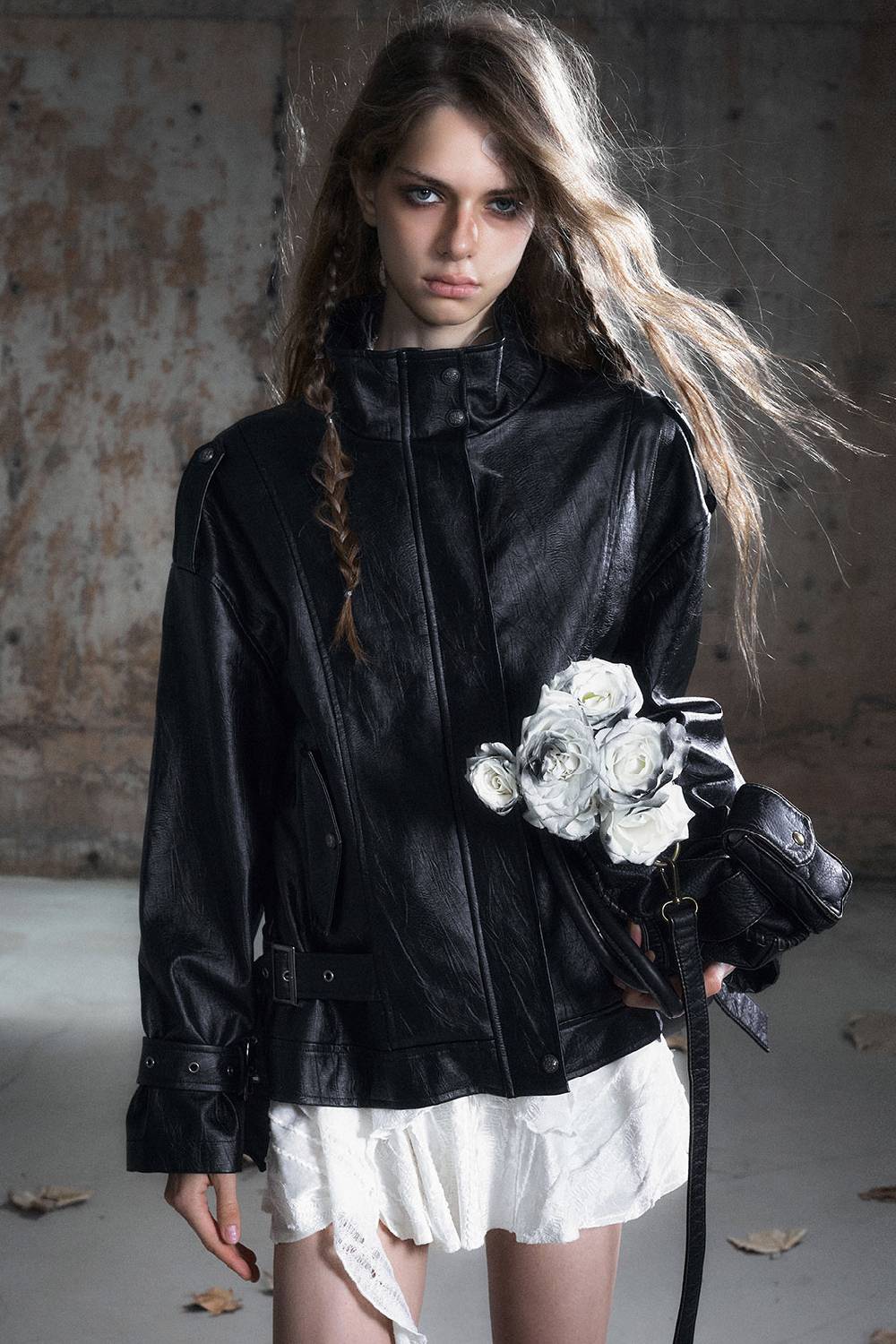 Utility Style PU Jacket – Pixie Rebels