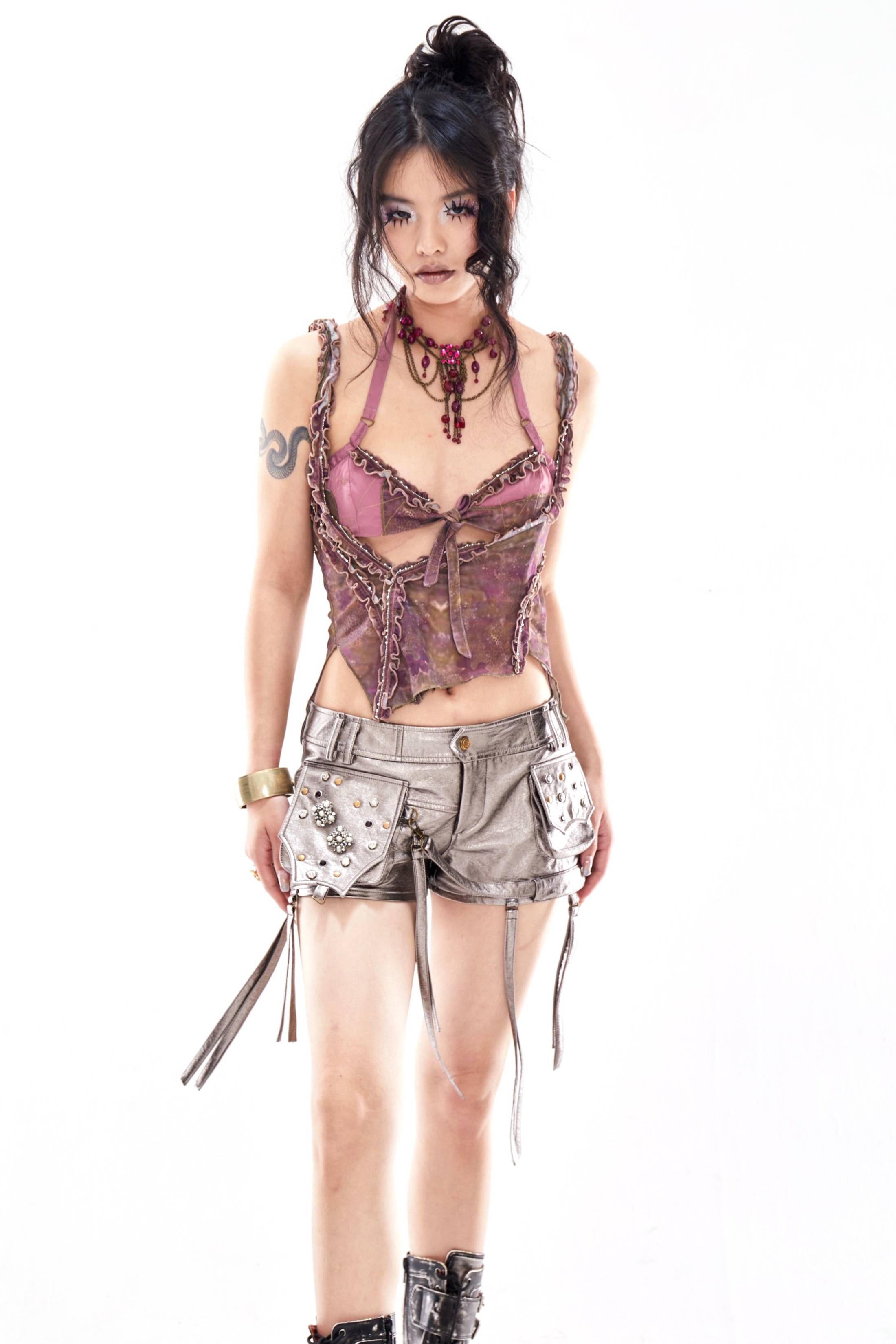 Blurred Mesh Top – Pixie Rebels