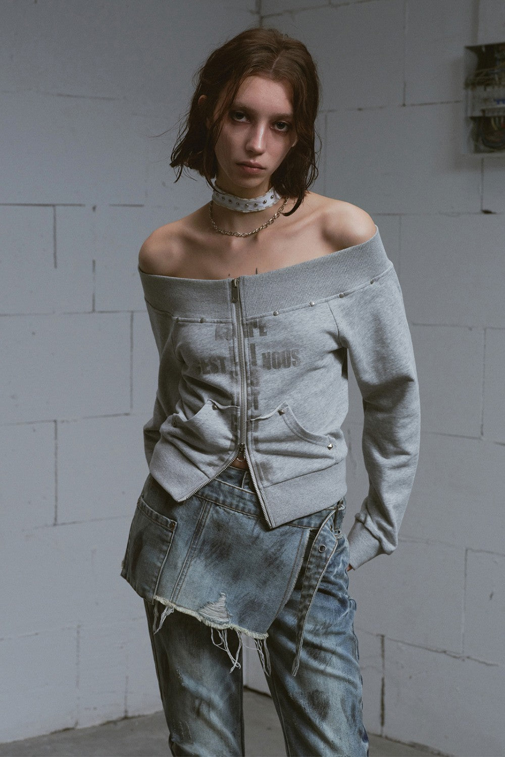 Off-Shoulder Knitted Cardigan – Pixie Rebels