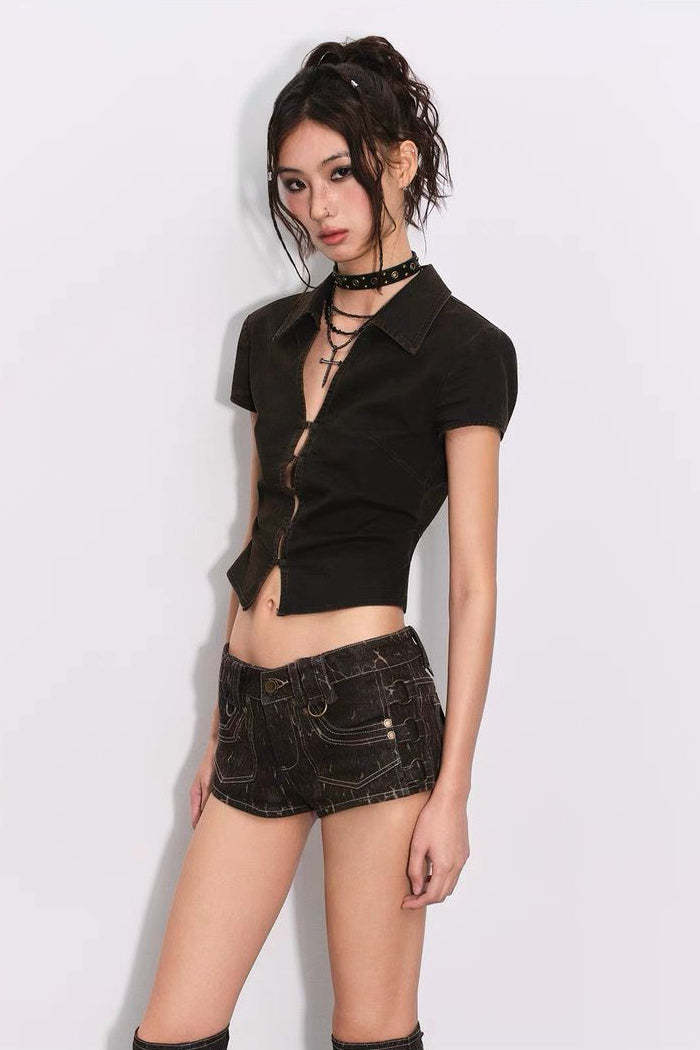 Marlen Rusted Flare Pants – Pixie Rebels