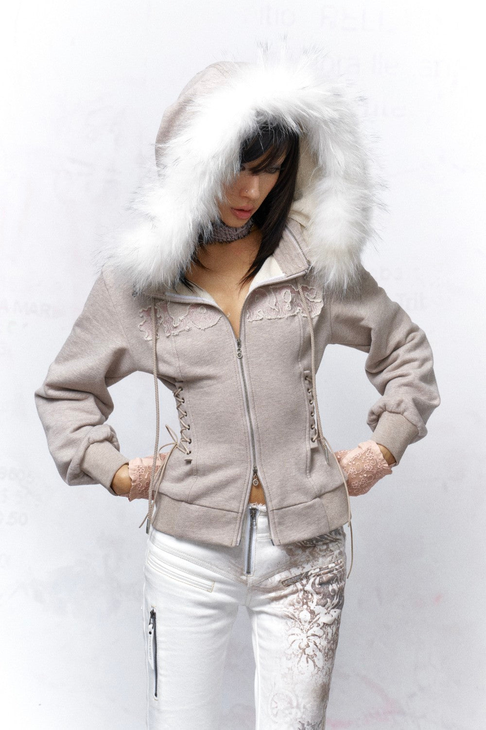 Celeste Snow Hooded Jacket – Pixie Rebels