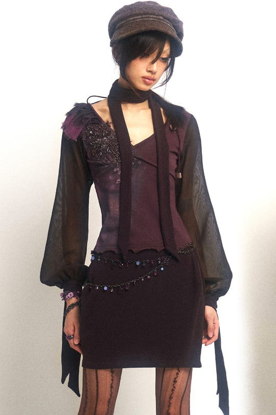 Embroidered Shearling Coat – Pixie Rebels