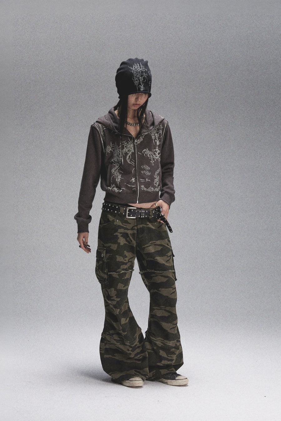 Graphic Print Beanie – Pixie Rebels