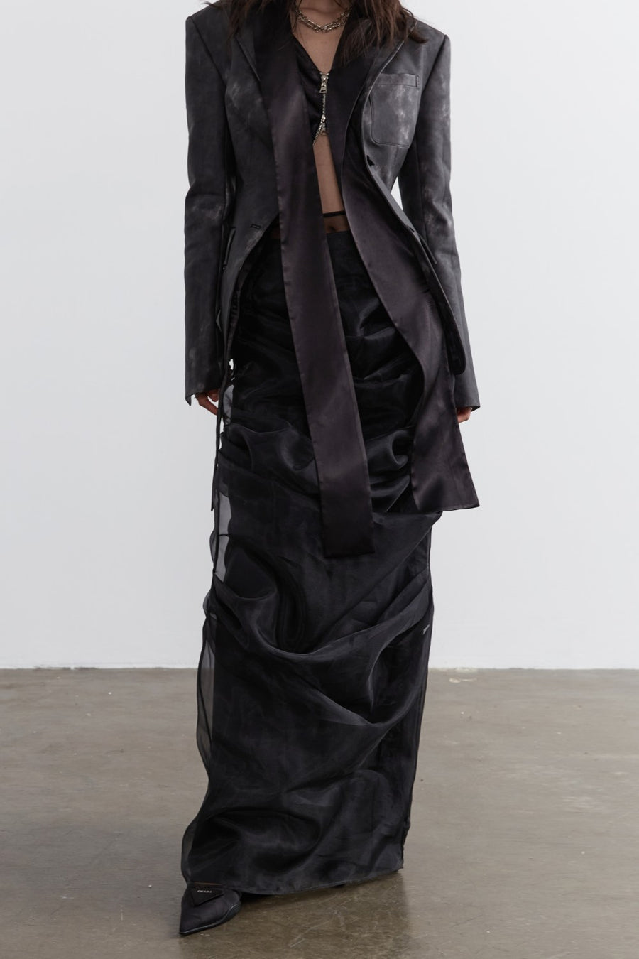 Asymmetrical Ruched Bustier – Pixie Rebels