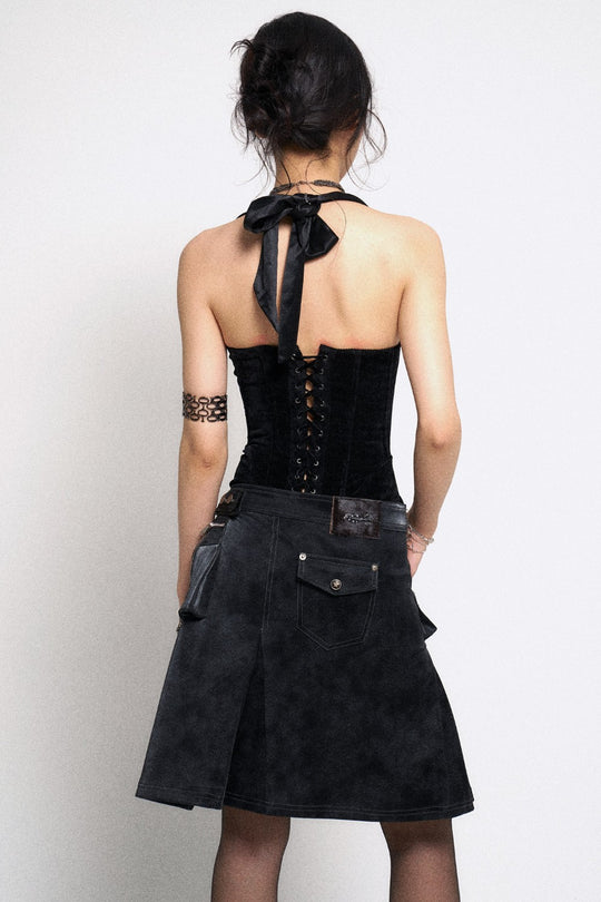 Sequin Mini Halter Dress – Pixie Rebels