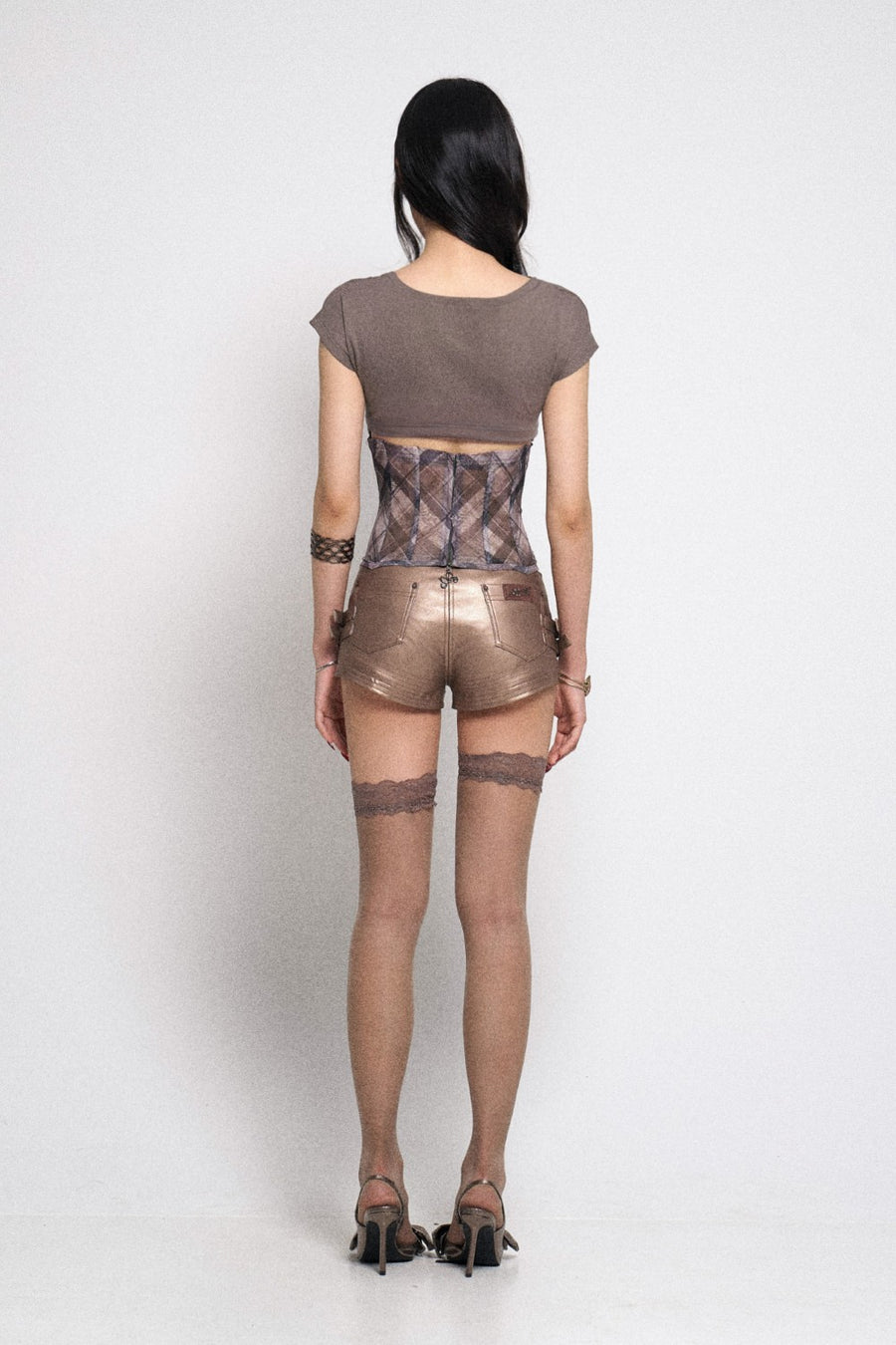 Plaid Corset Shirt – Pixie Rebels