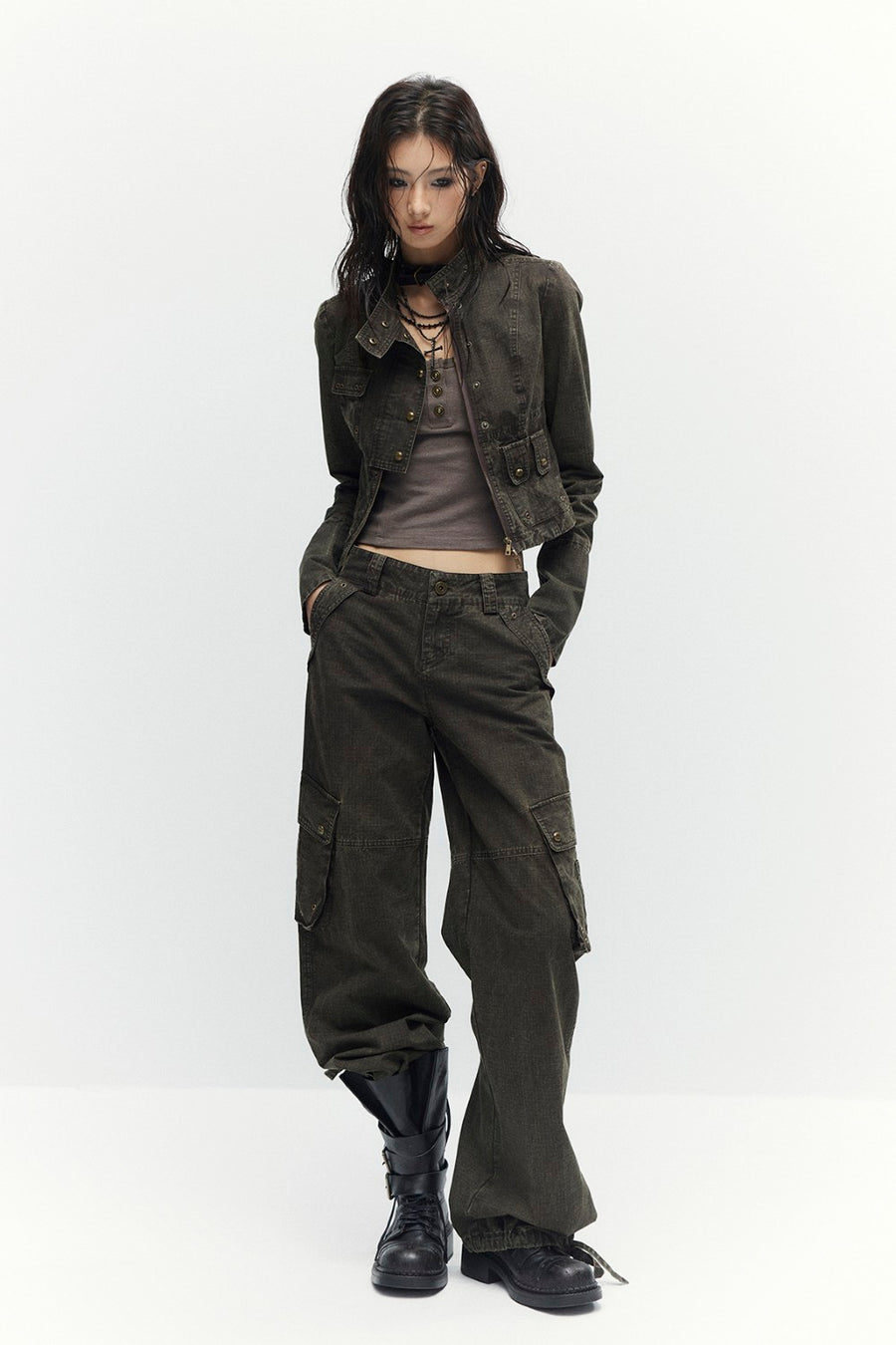 Ash Drift Combat Jacket – Pixie Rebels