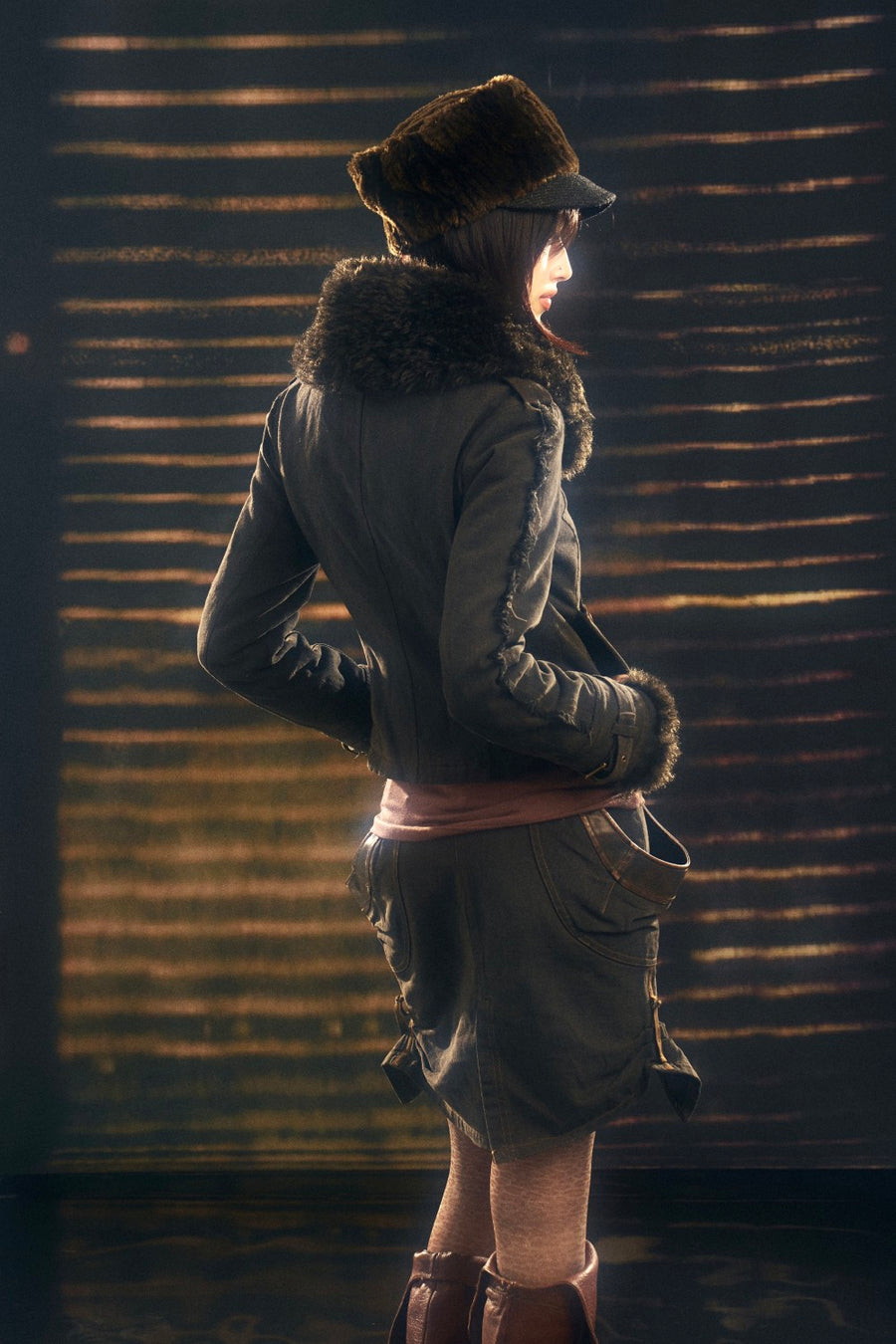 Embroidered Cargo Coat – Pixie Rebels