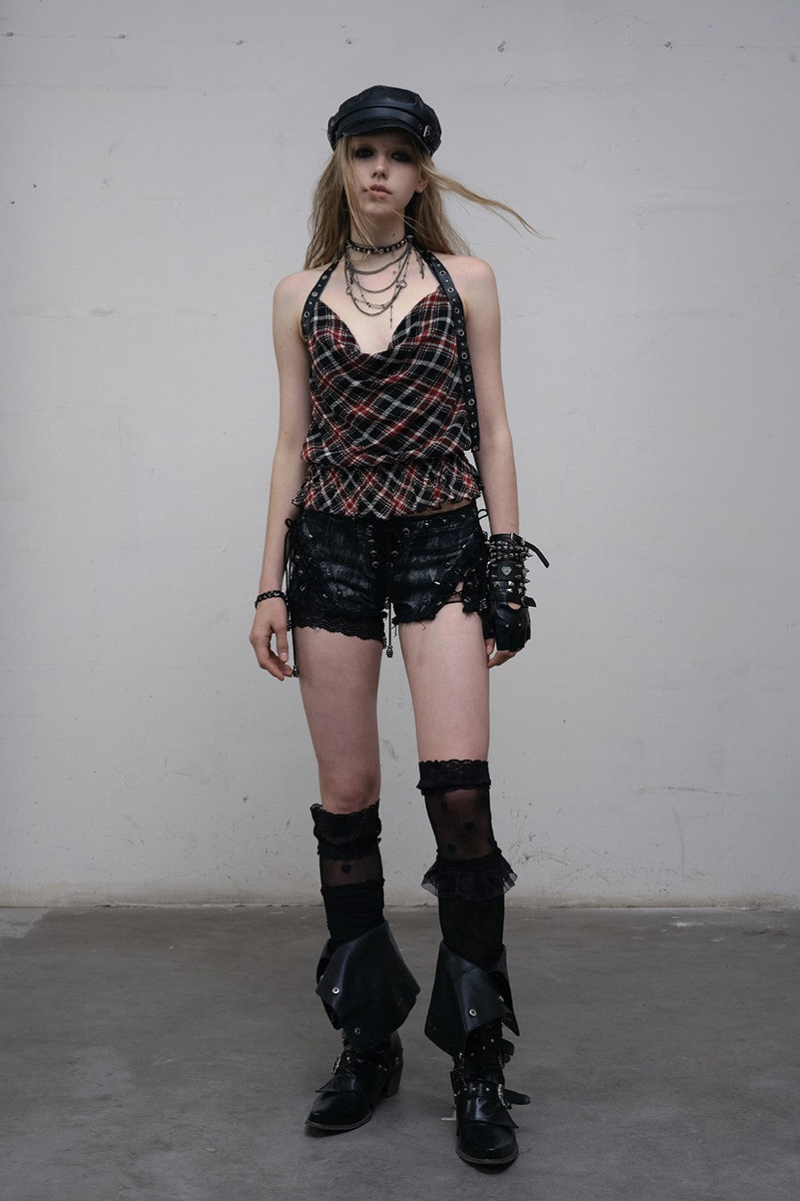 Draped Grommet Halter Top – Pixie Rebels