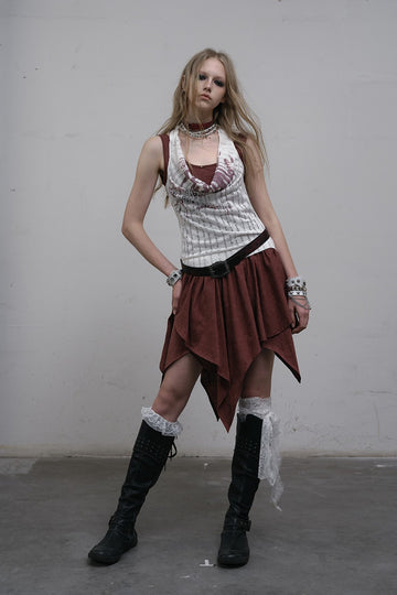 Draped Grommet Halter Top – Pixie Rebels