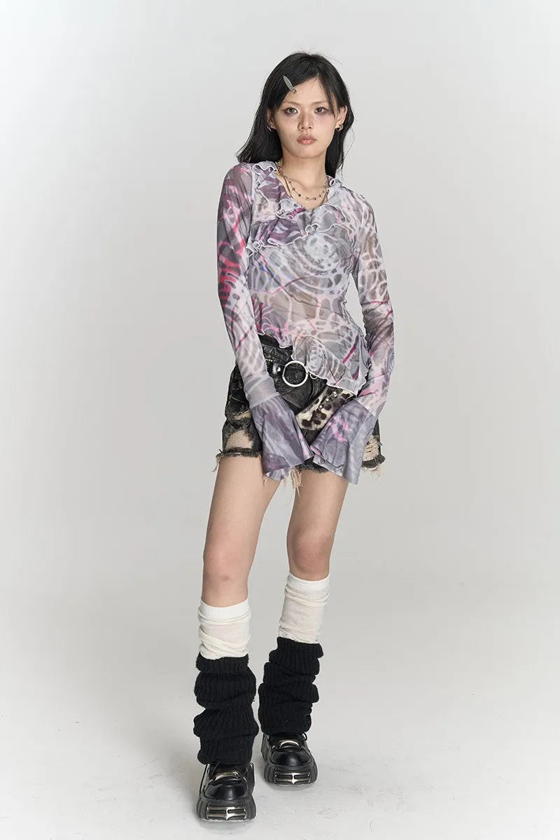 Ruffle Sleeve Top – Pixie Rebels