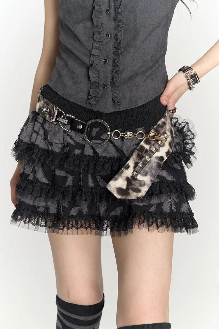 Lace Tiered Skirt – Pixie Rebels