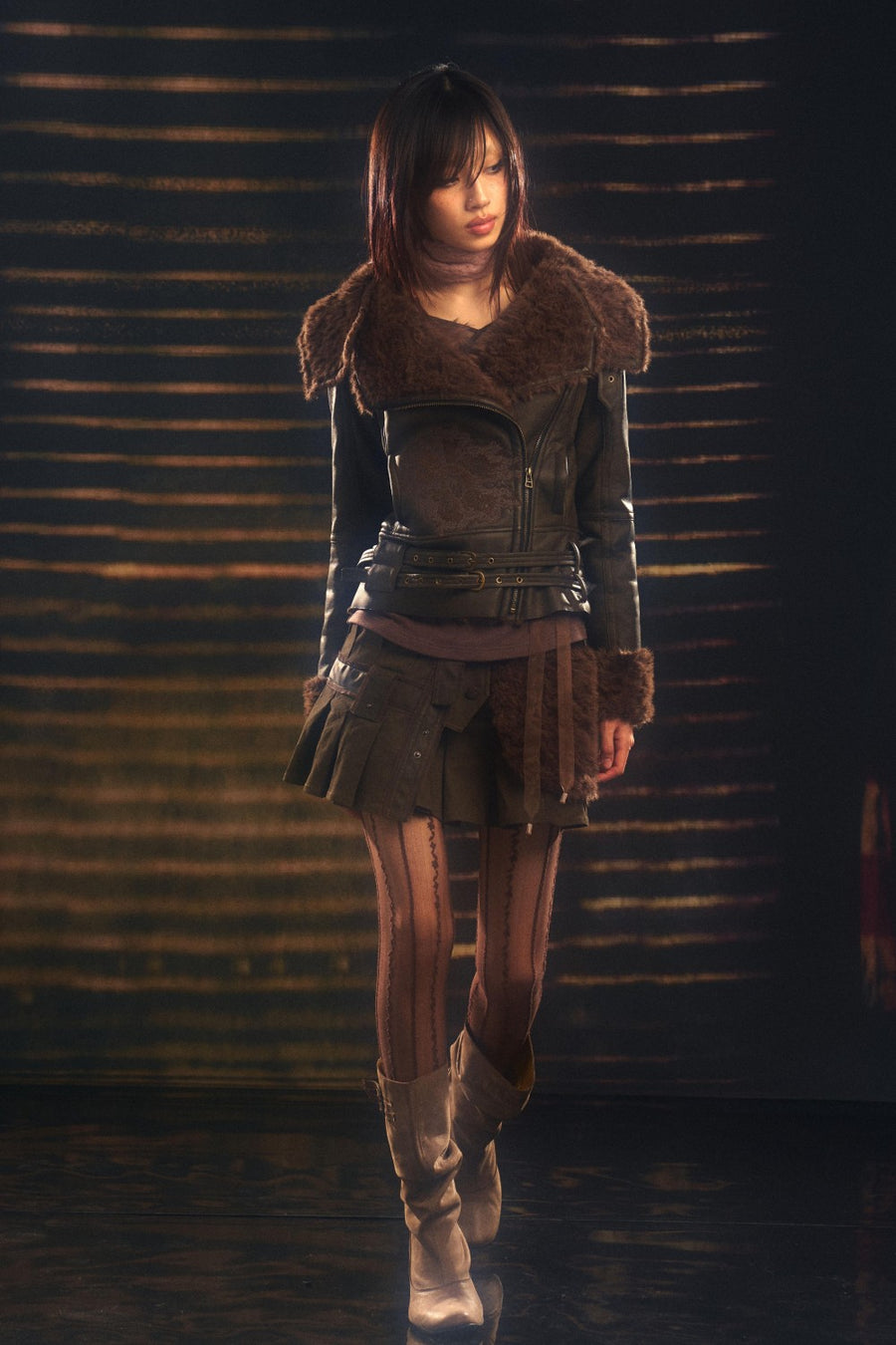 Embroidered Shearling Coat – Pixie Rebels