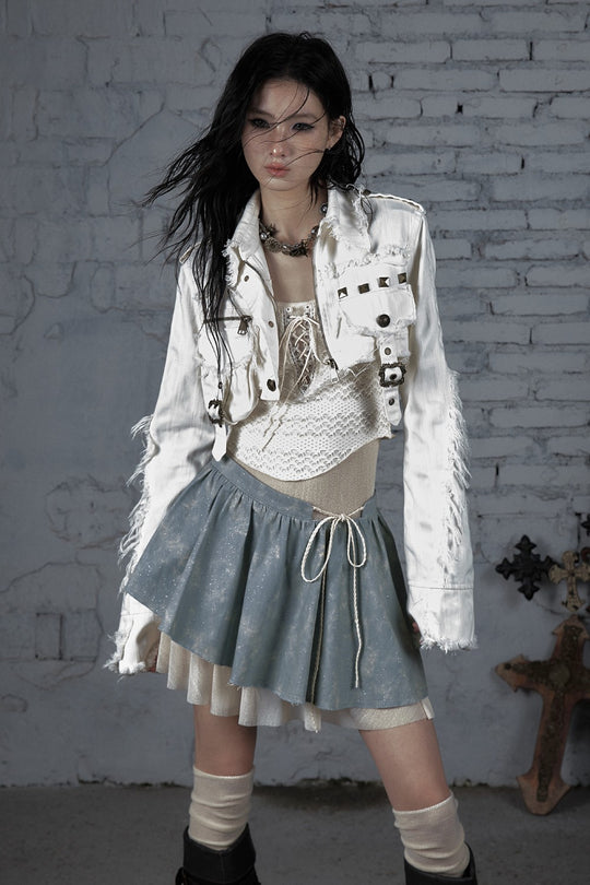 Buckled Leather Corset – Pixie Rebels