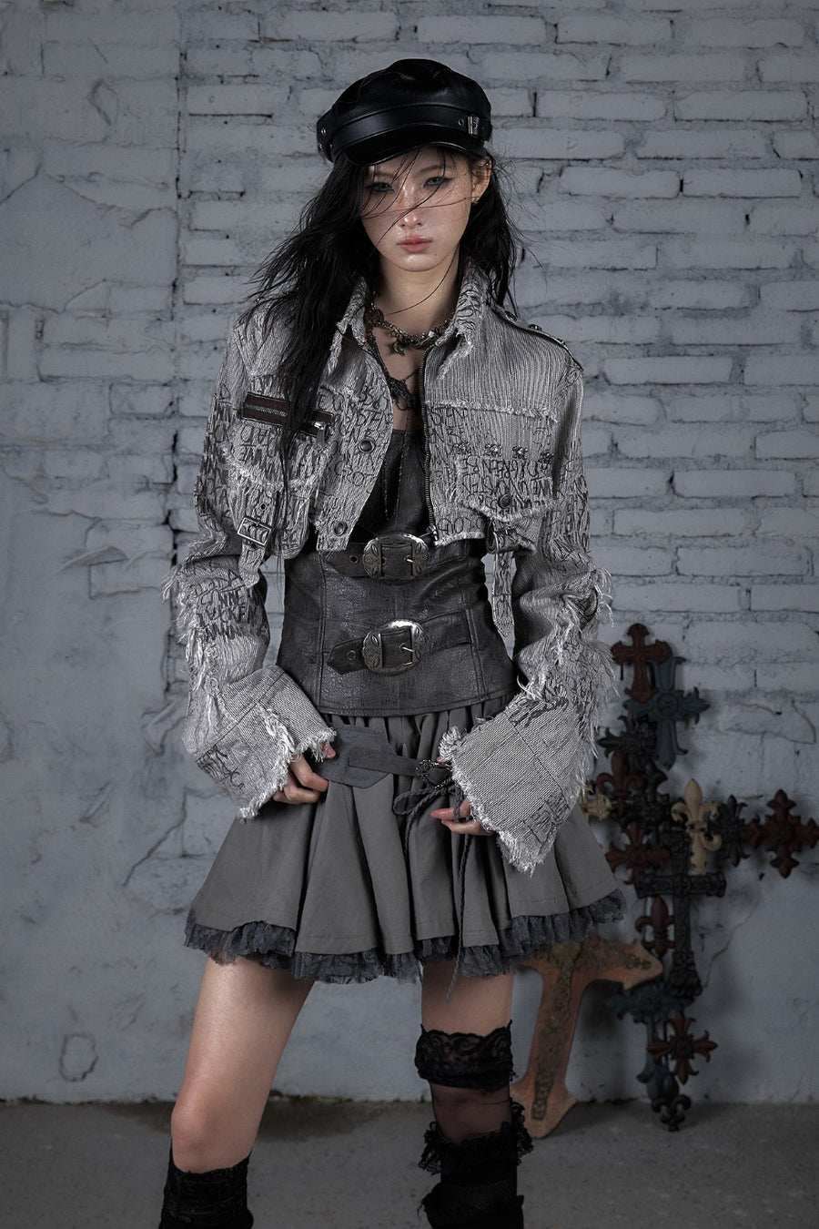 Buckled Leather Corset – Pixie Rebels