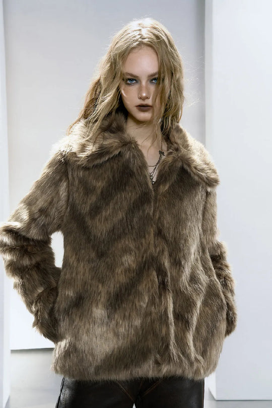 Glossy Fur Coat – Pixie Rebels