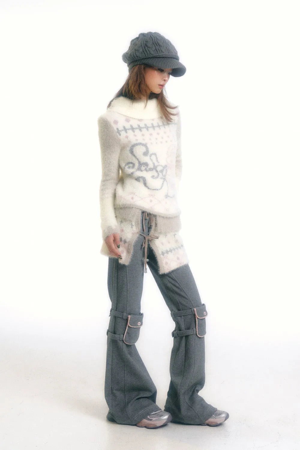 Knitted Turtleneck Sweater – Pixie Rebels