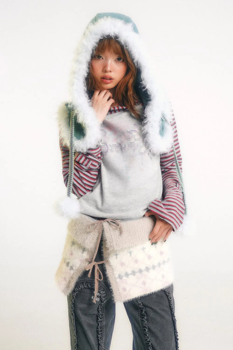 Arctic Scarf-Hat – Pixie Rebels