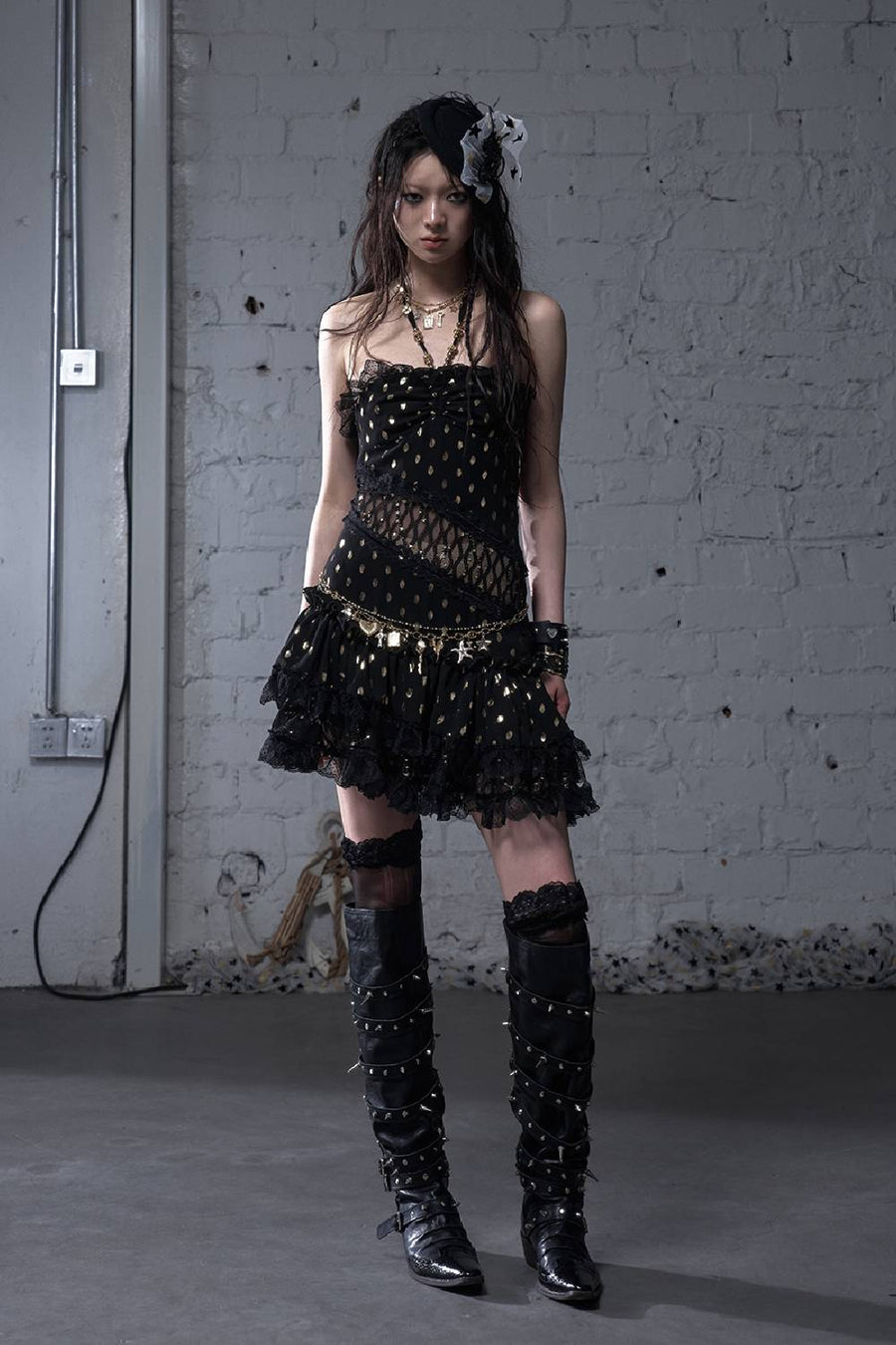 Ruffle Mesh Dress – Pixie Rebels