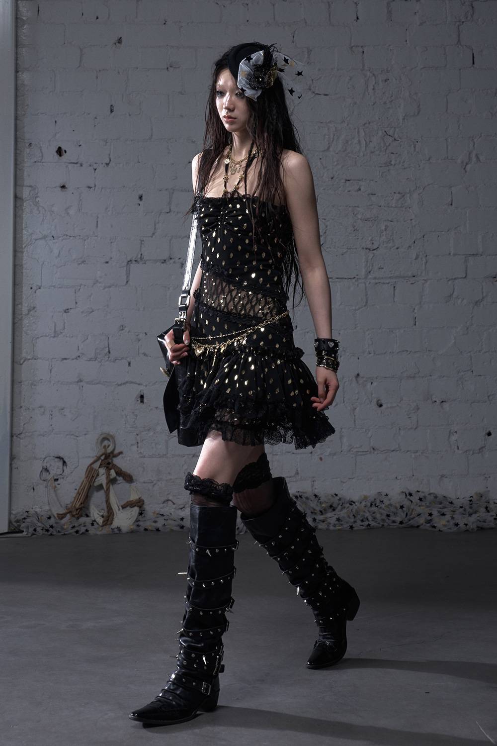 Ruffle Mesh Dress – Pixie Rebels