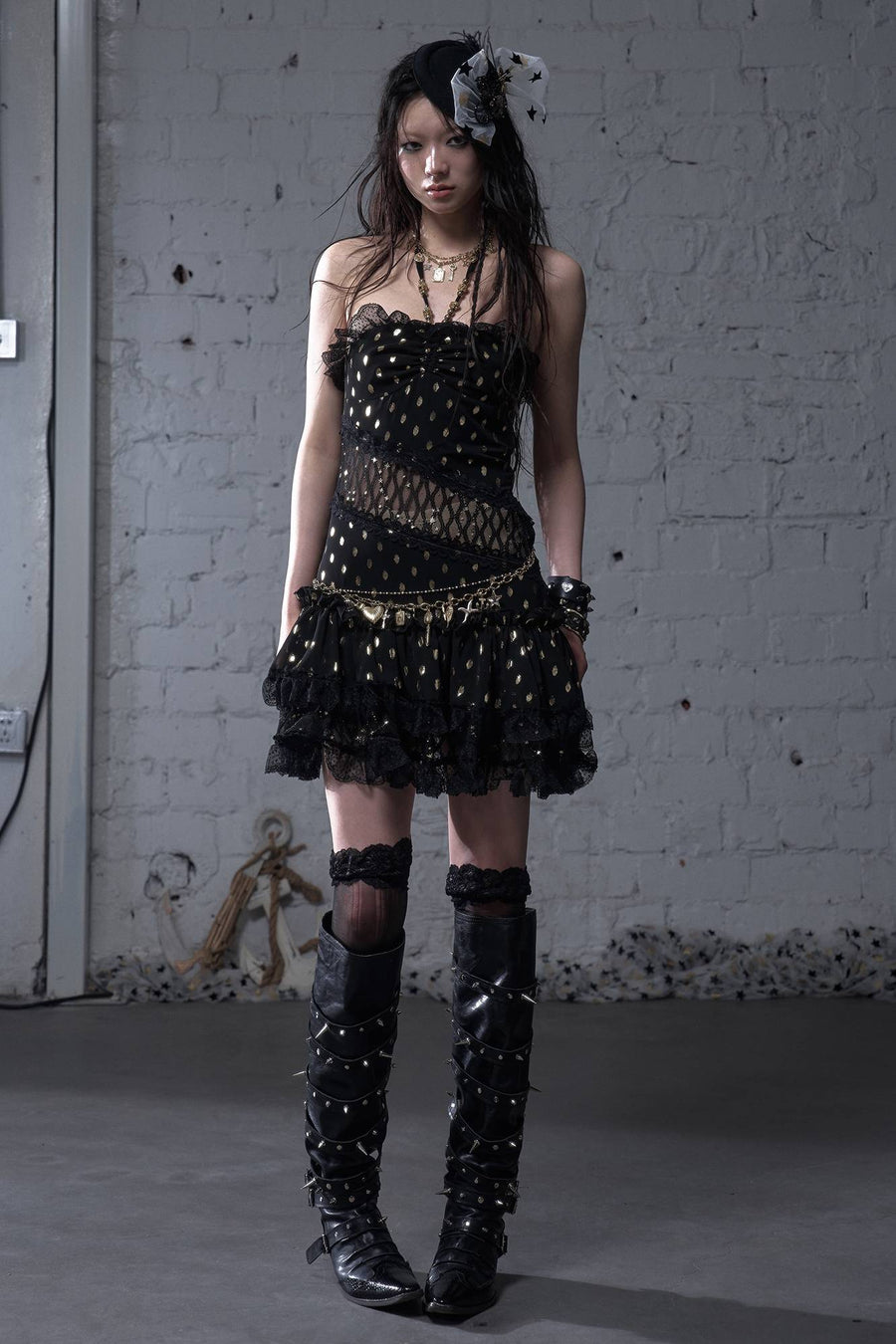 Ruffle Mesh Dress – Pixie Rebels