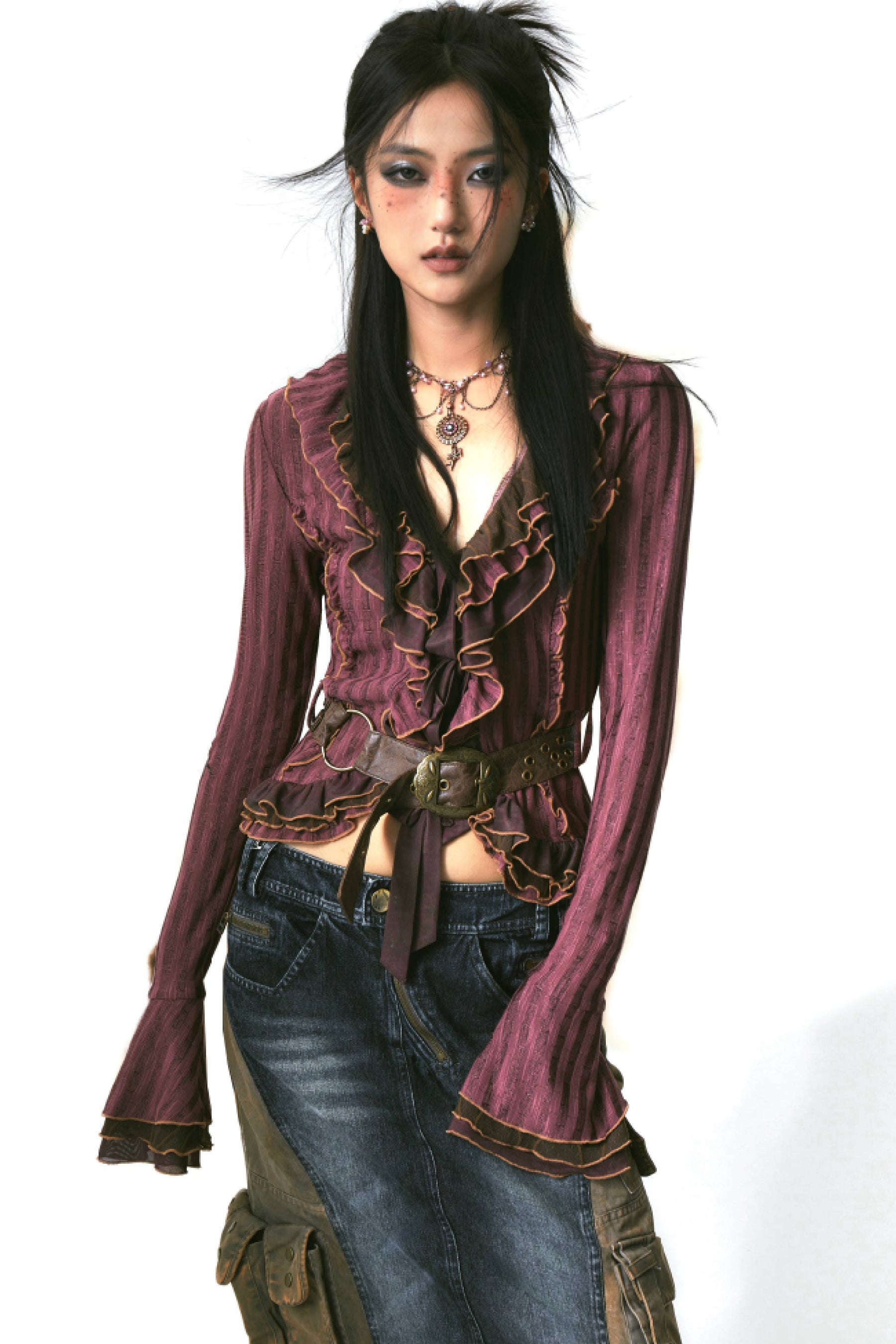 Ruffled Relic Blouse – Pixie Rebels