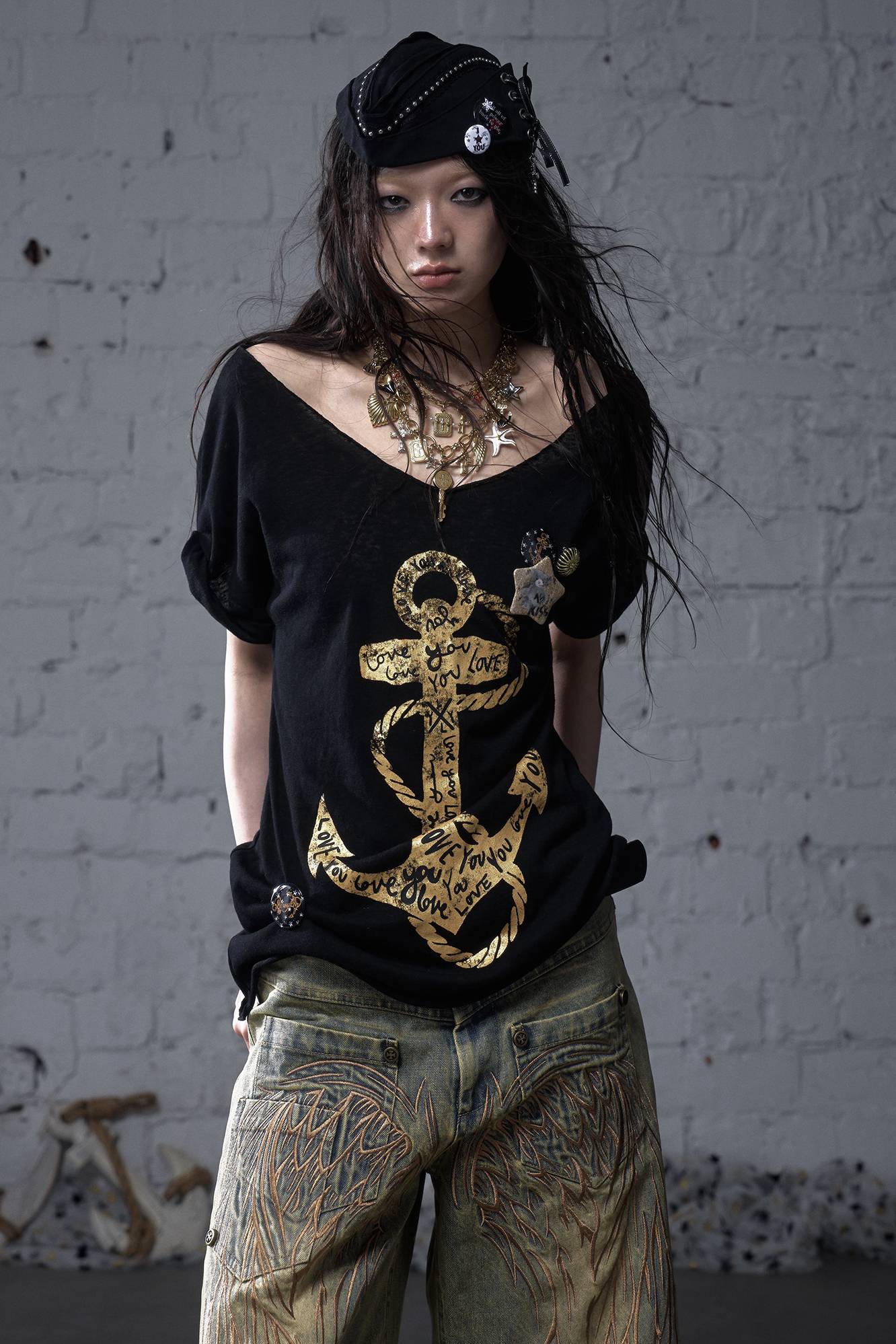 Anchor Love Tee – Pixie Rebels
