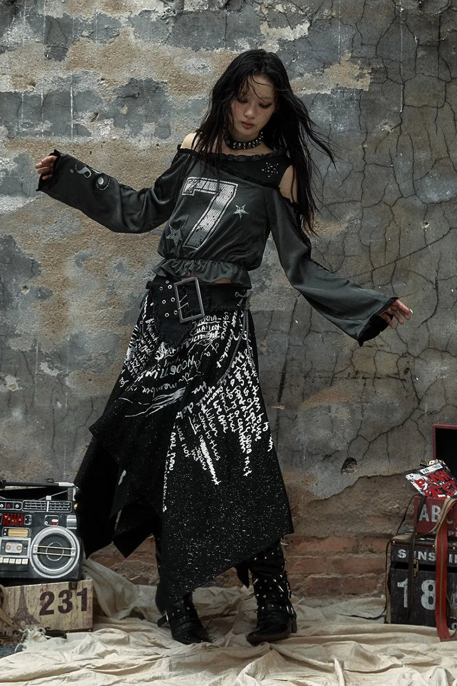 Off-Shoulder Seven Jersey – Pixie Rebels