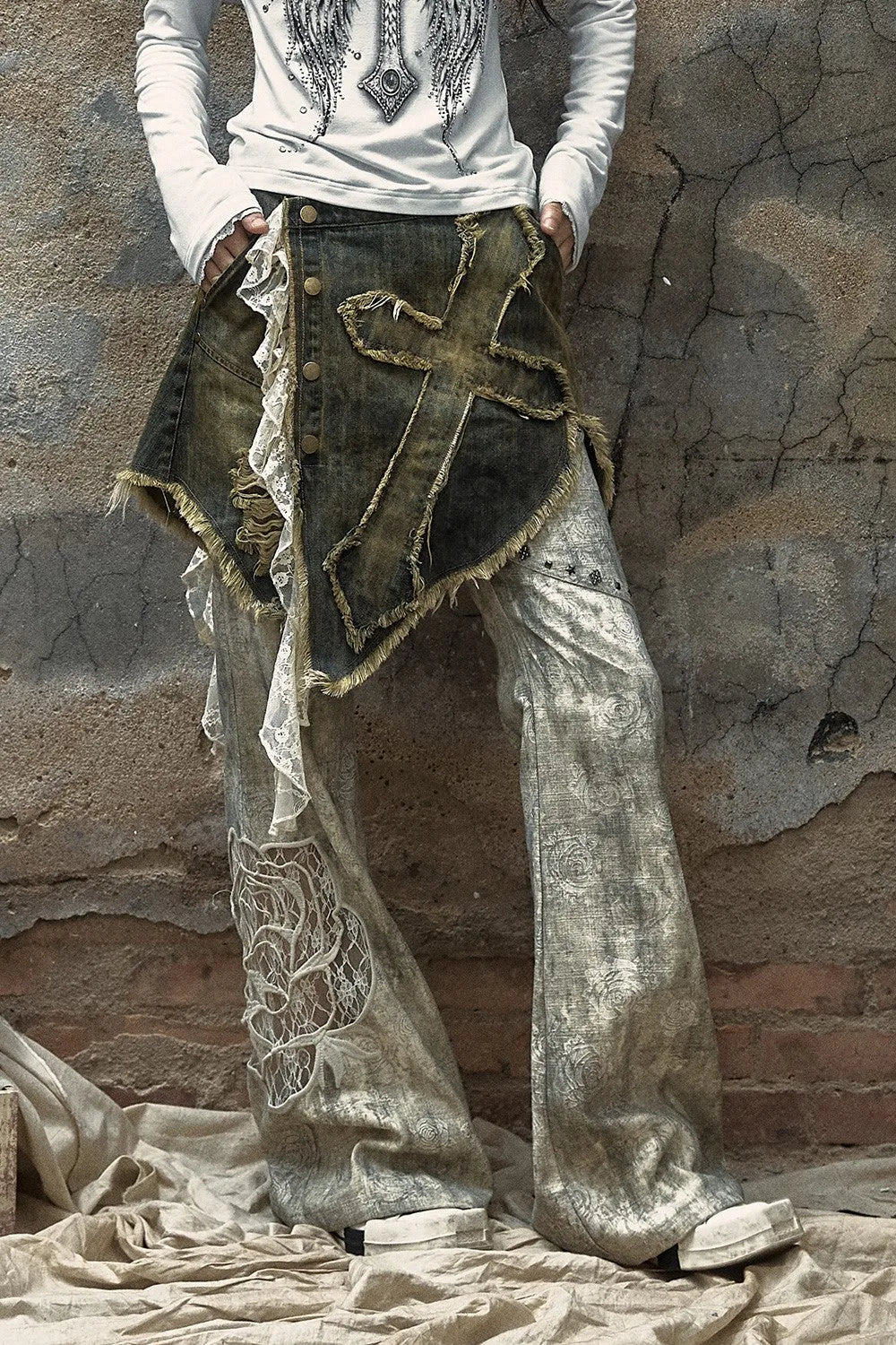 Flared Rose Pants – Pixie Rebels