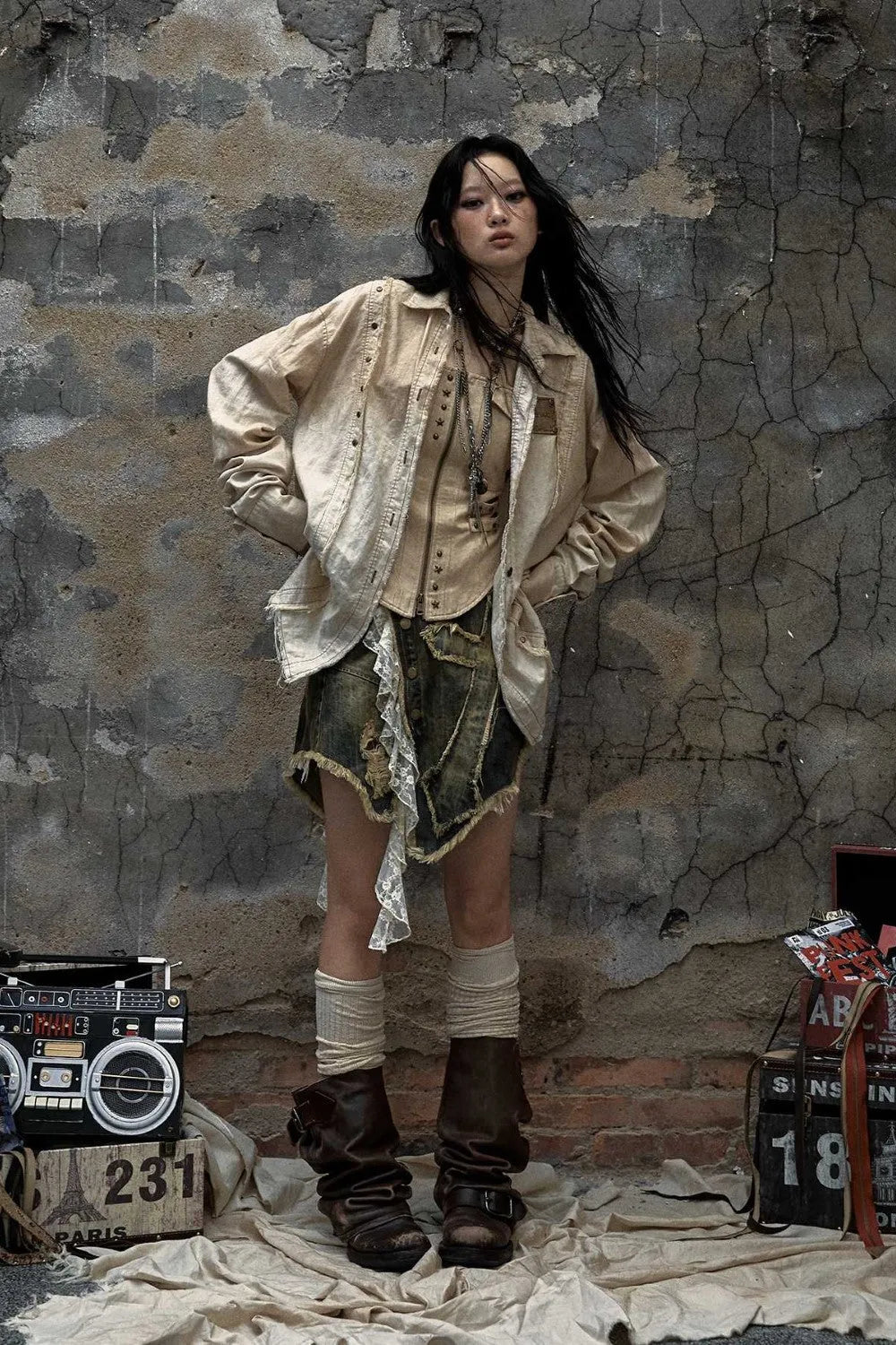 Vintage Oversized Blouse – Pixie Rebels