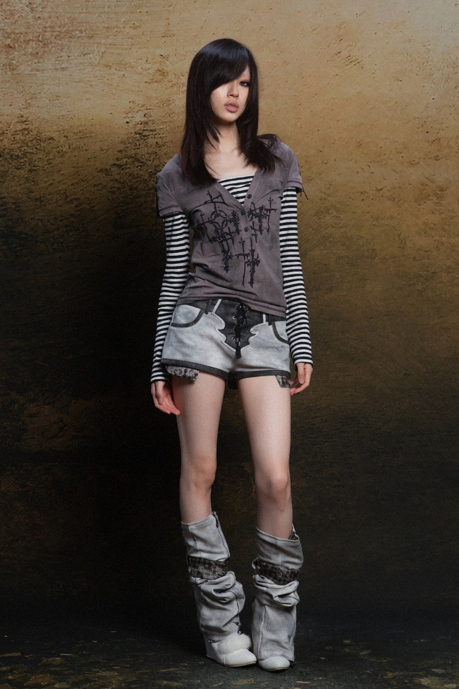 Crossprint Layered Shirt – Pixie Rebels