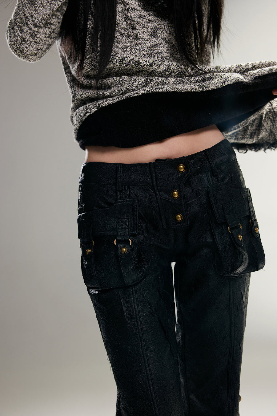 Fur Leather Pants – Pixie Rebels