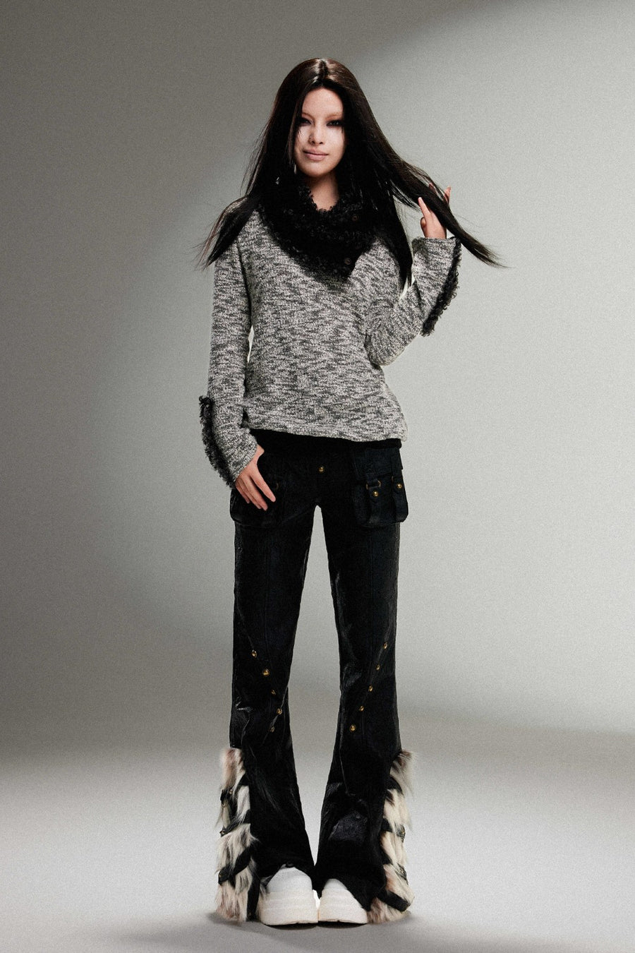 Fur Leather Pants – Pixie Rebels