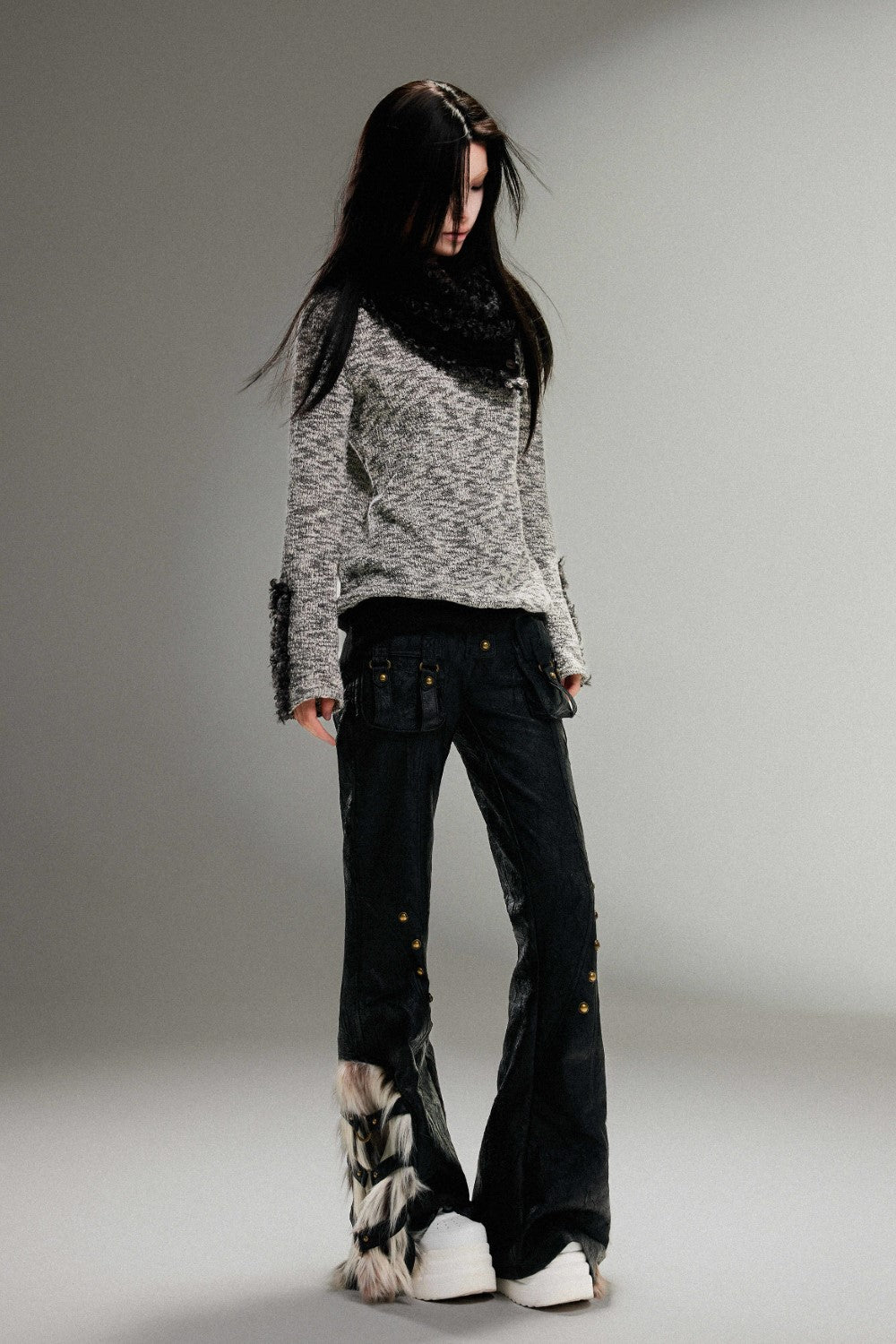 Fur Leather Pants – Pixie Rebels