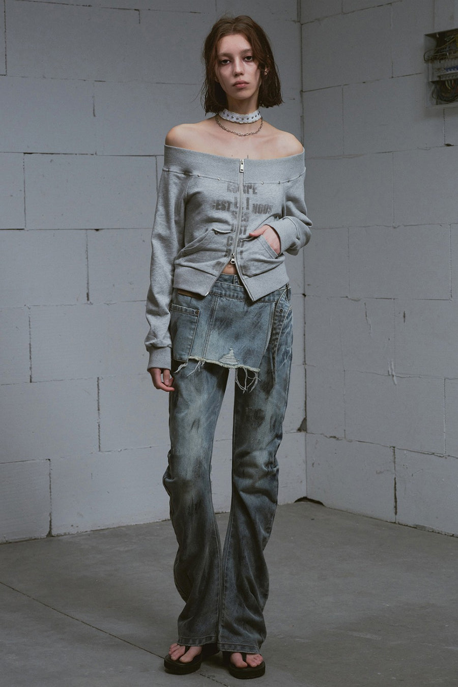 Off-Shoulder Knitted Cardigan – Pixie Rebels