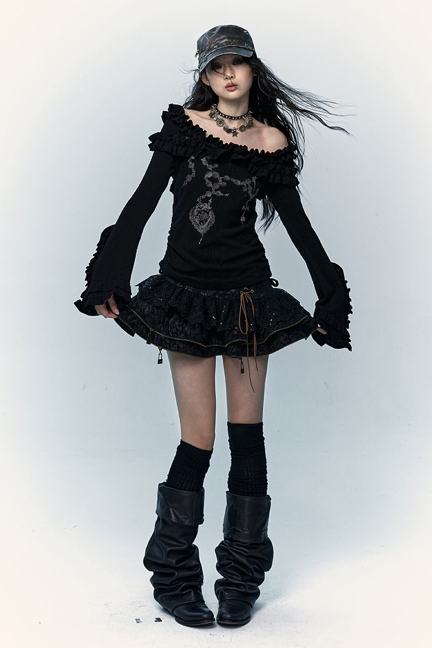 Layered Lace Skirt – Pixie Rebels