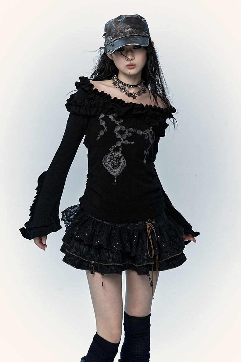 Layered Lace Skirt – Pixie Rebels