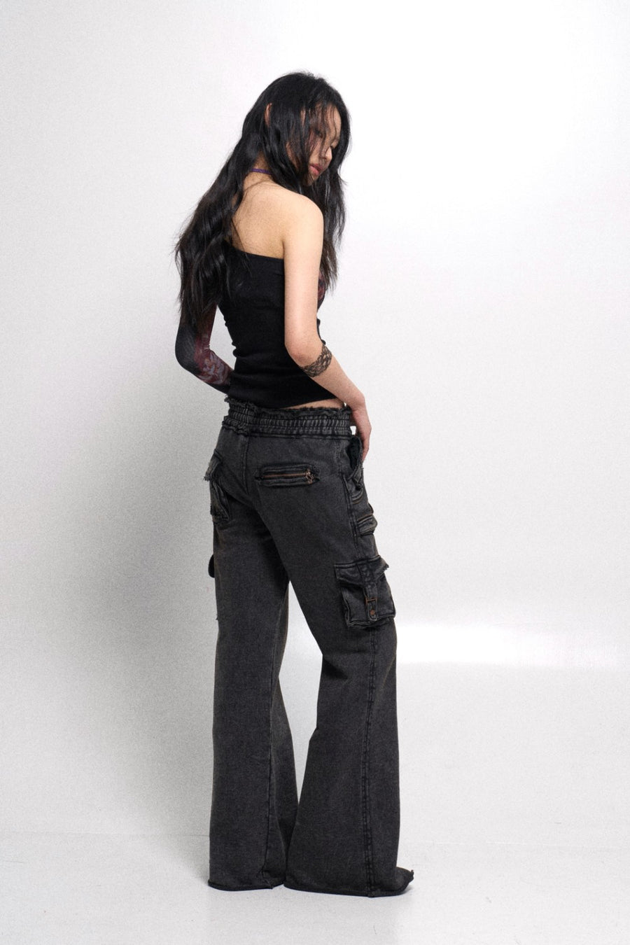 One-Shoulder Sheer Top – Pixie Rebels