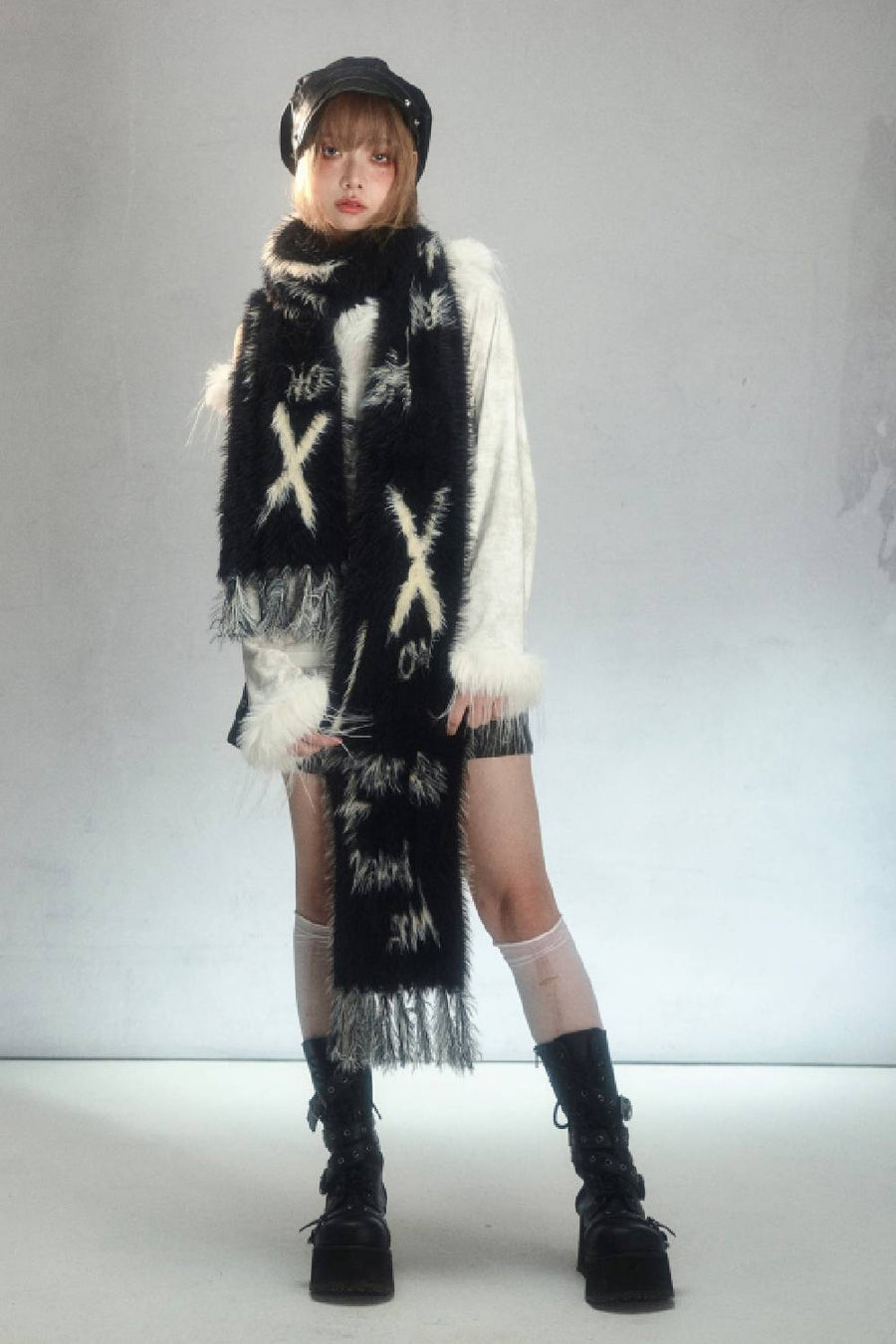 Graffiti Knit Scarf – Pixie Rebels