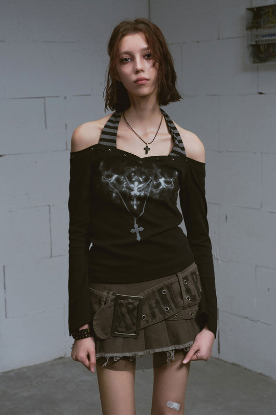 Halter Overlay Dress – Pixie Rebels