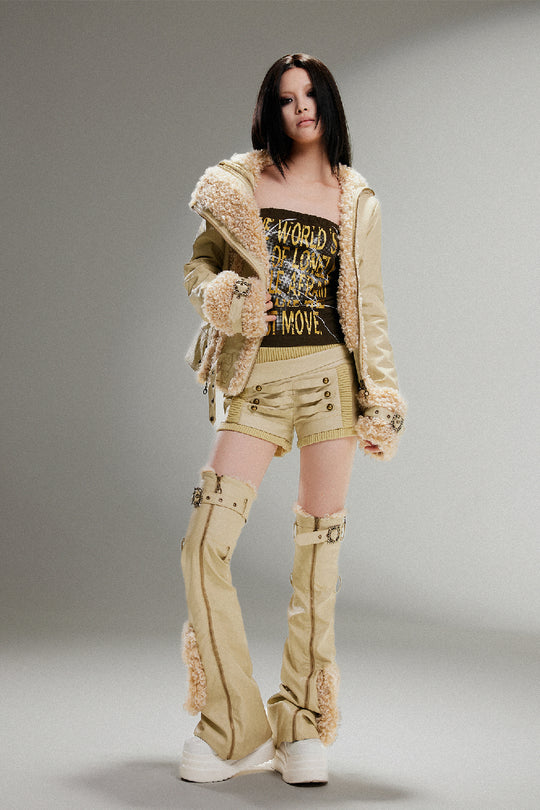 Fur Leather Pants – Pixie Rebels