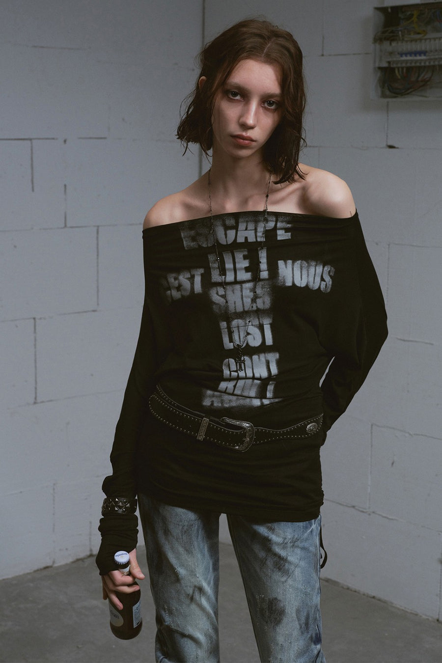 Off-shoulder Batwing Shirt – Pixie Rebels