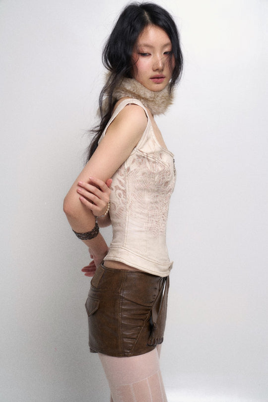 Light Denim Corset – Pixie Rebels