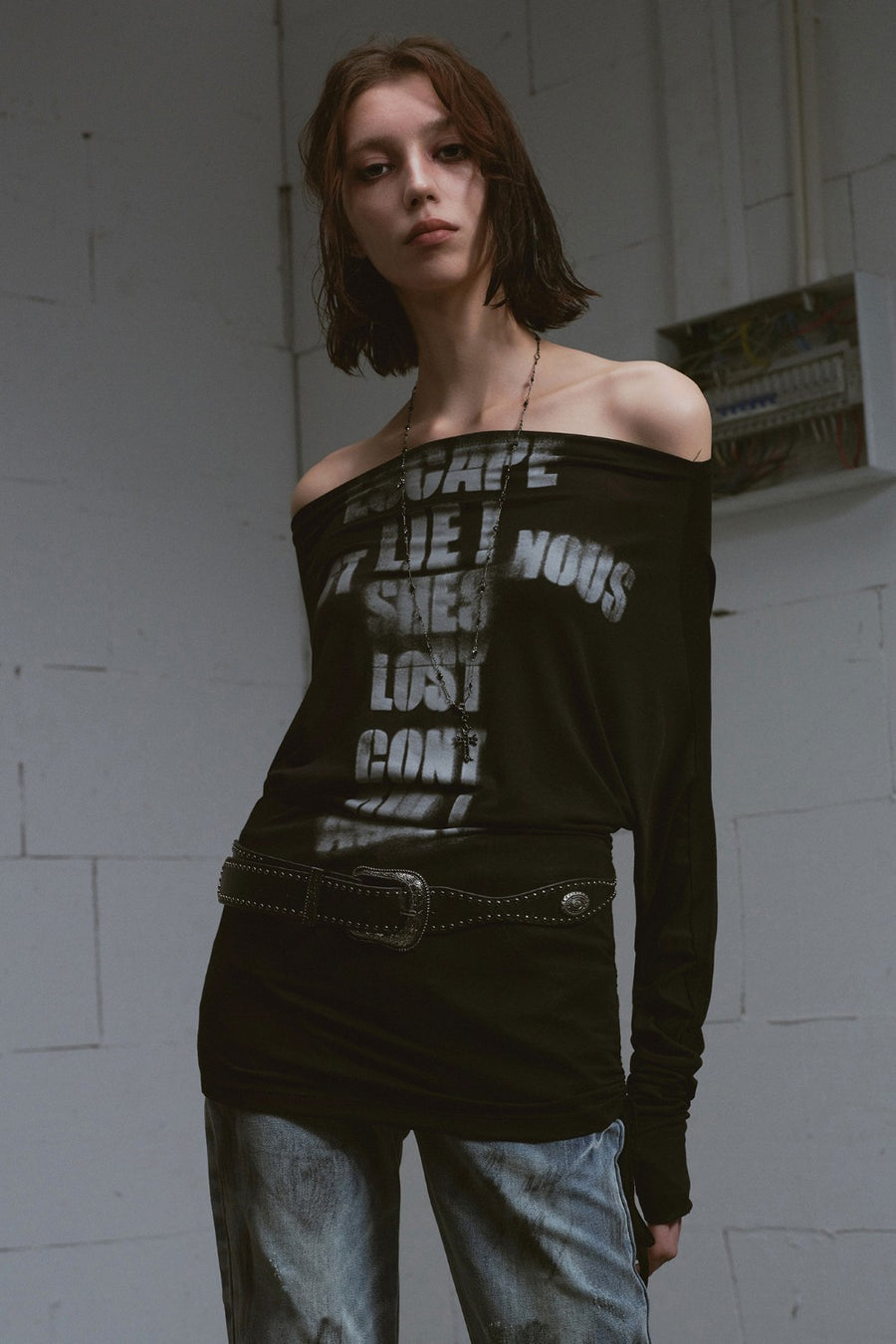 Off-shoulder Batwing Shirt – Pixie Rebels