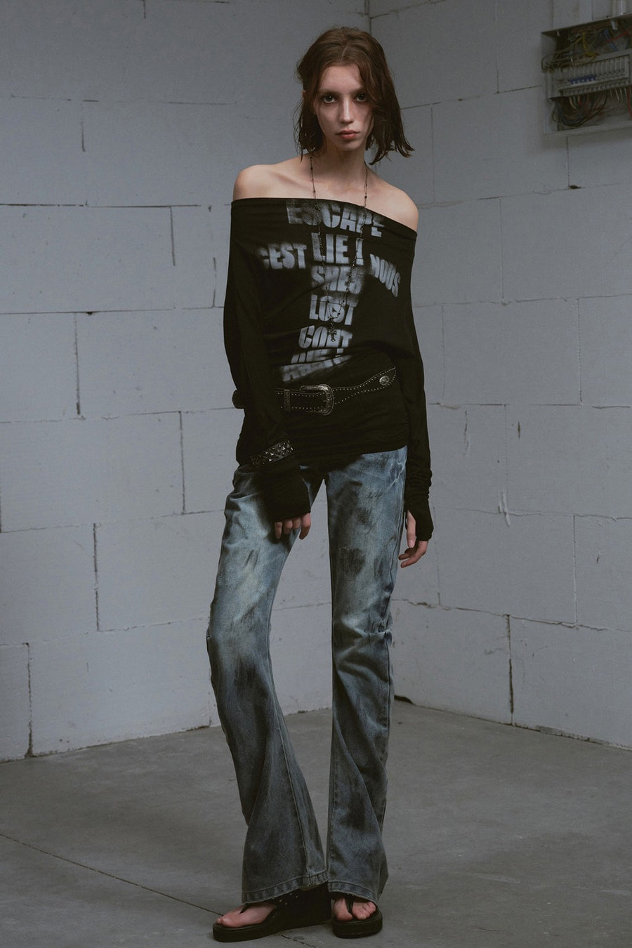 Off-shoulder Batwing Shirt – Pixie Rebels